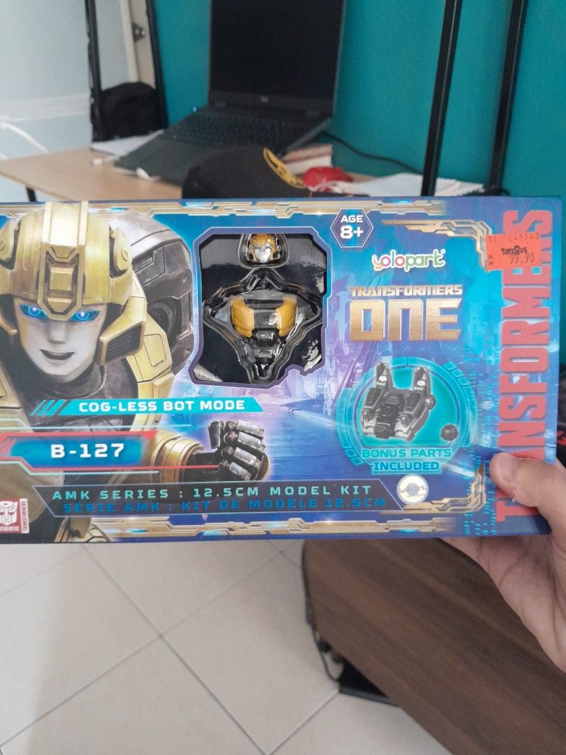Yolopark AMK Series B-127 (Cogless Bot) Transformers One Model Kit ...