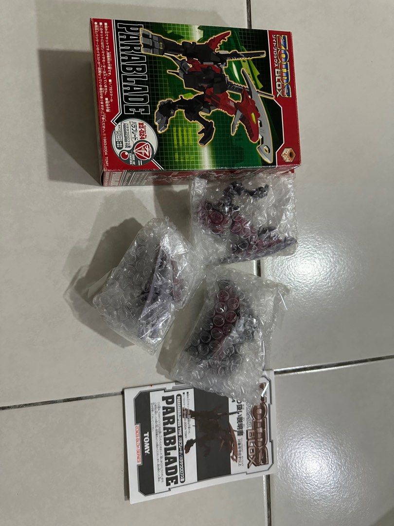 Zoids Blox Parablade, Hobbies & Toys, Toys & Games on Carousell