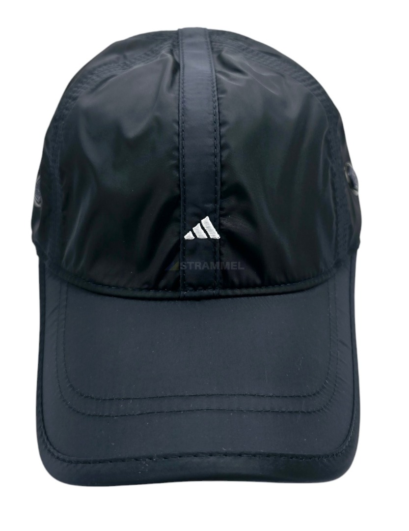 [100% Authentic] Adidas Three Stripes Modern Tour Cap Black Baseball Hat With Embroidered Logo ...