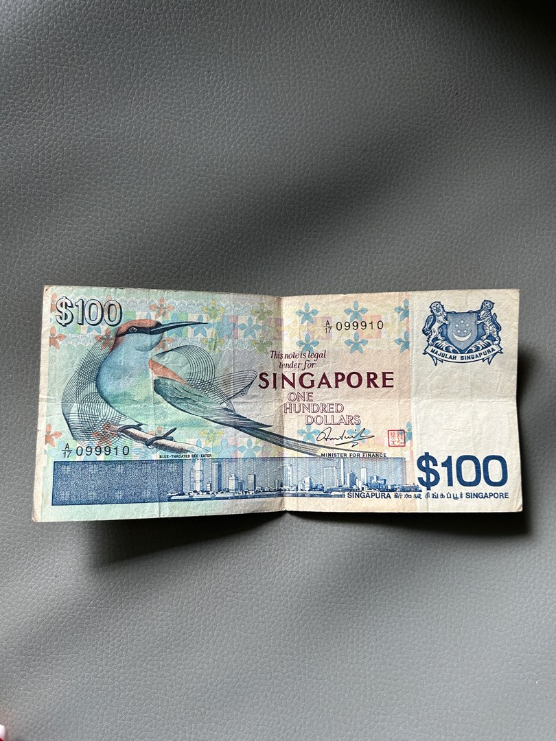 $100 SGD Bird Note, Hobbies & Toys, Memorabilia & Collectibles ...