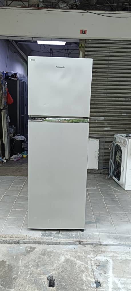 2 doors Panasonic inverter refrigerator 333 litres fridge peti ais peti ...