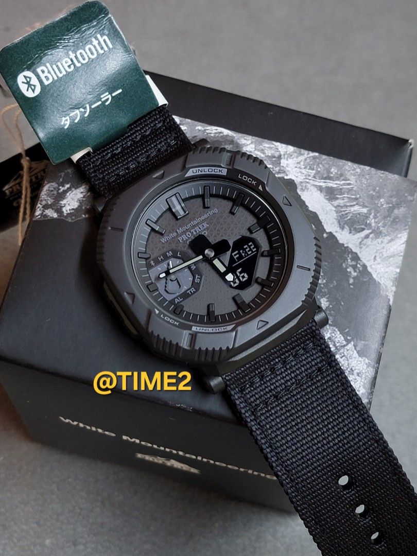 特別版 Casio Protrek X White Mountaineering 白山 PRJ-B001WM-1 PRJB001WM PRJ ...