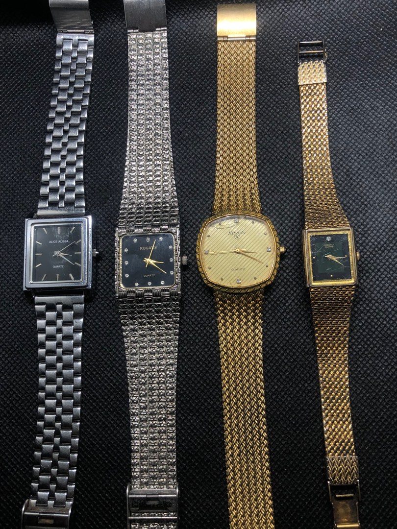 Alice Alissa / Rogatis / Nivada / Seiko Tank Ladies Japan Quartz Watch ...