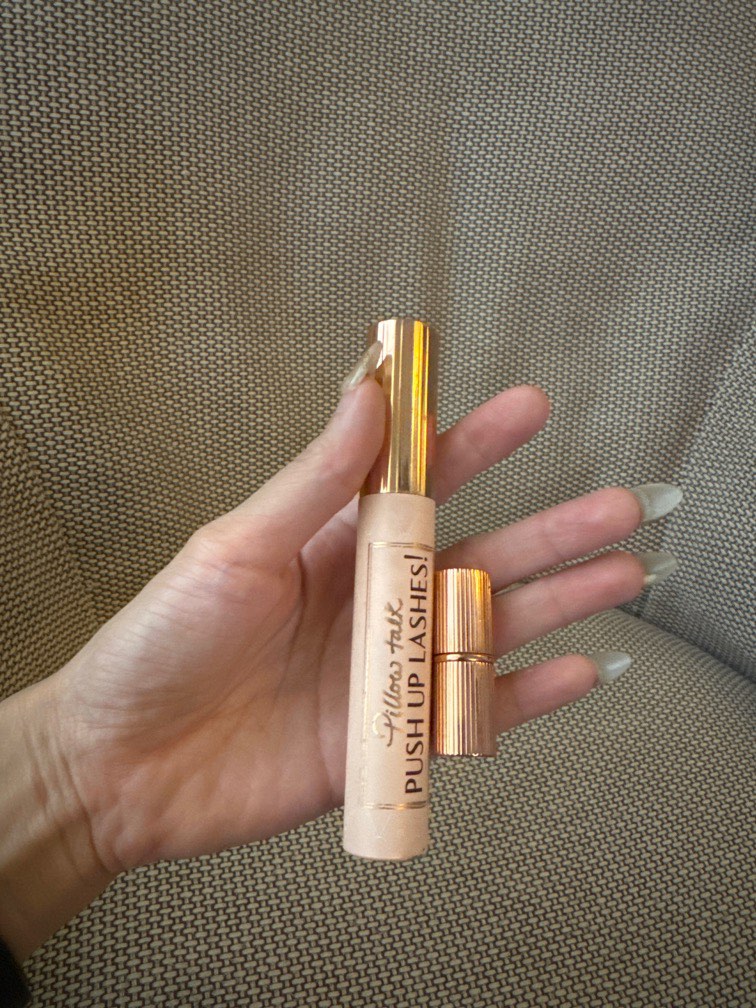 Auth Charlotte Tilbury Mascare with Free mini lipstick, Beauty ...