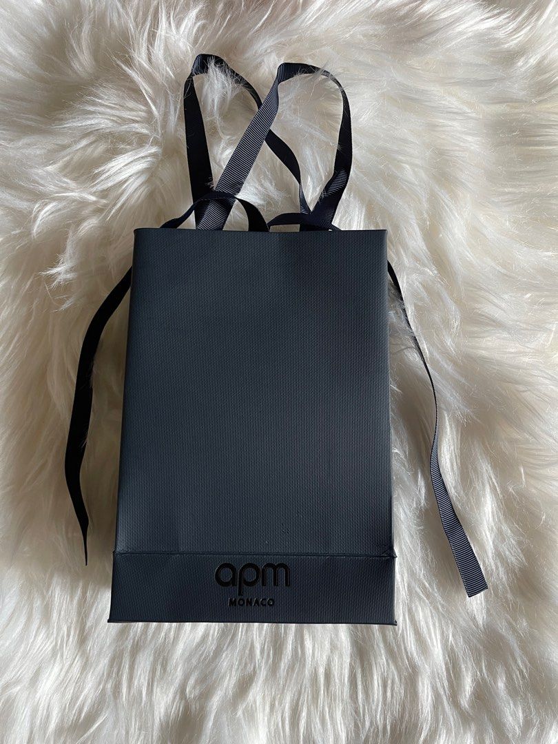 Authentic apm Monaco paper bag, Hobbies & Toys, Stationery & Craft ...