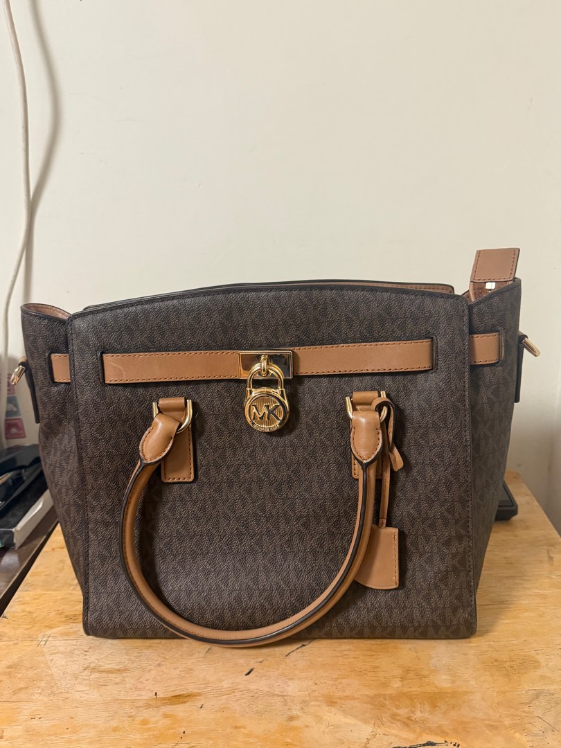 authentic michael kors bag 2 way bag, Luxury, Bags & Wallets on Carousell