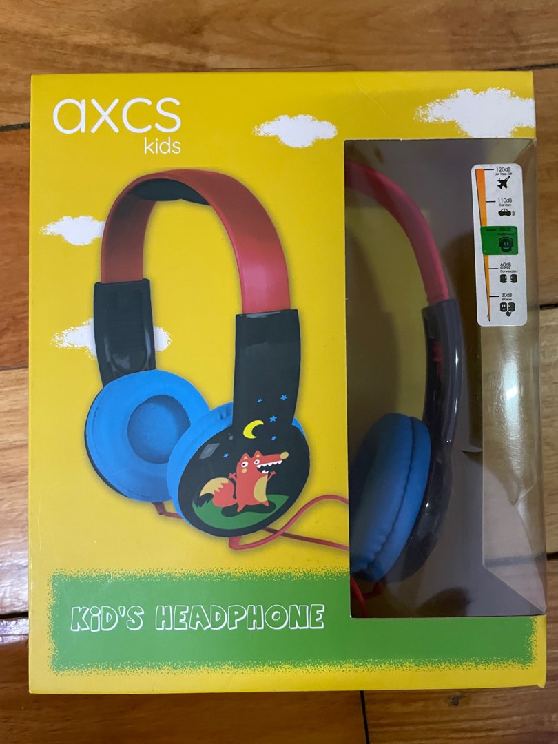 AXCS Kids Headphone, Audio, Headphones & Headsets on Carousell