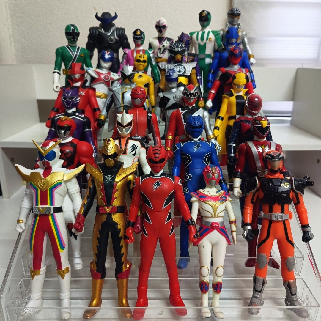 Bandai Sofubi 6.5 Super Sentai Power Rangers, Hobbies & Toys, Toys ...