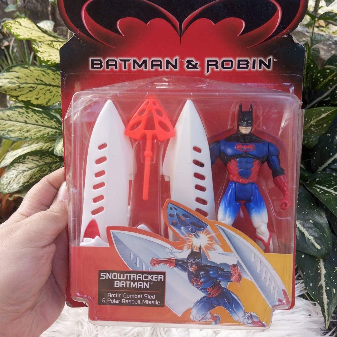 BATMAN and ROBIN -Batman (Snowtracker) Arctic Combat Sled & Polar ...