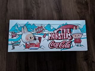 EXCLUSIVE LABUBU COCA COLA KEYCHAIN VINYL 2024 EDITION POPMART / FULL ...