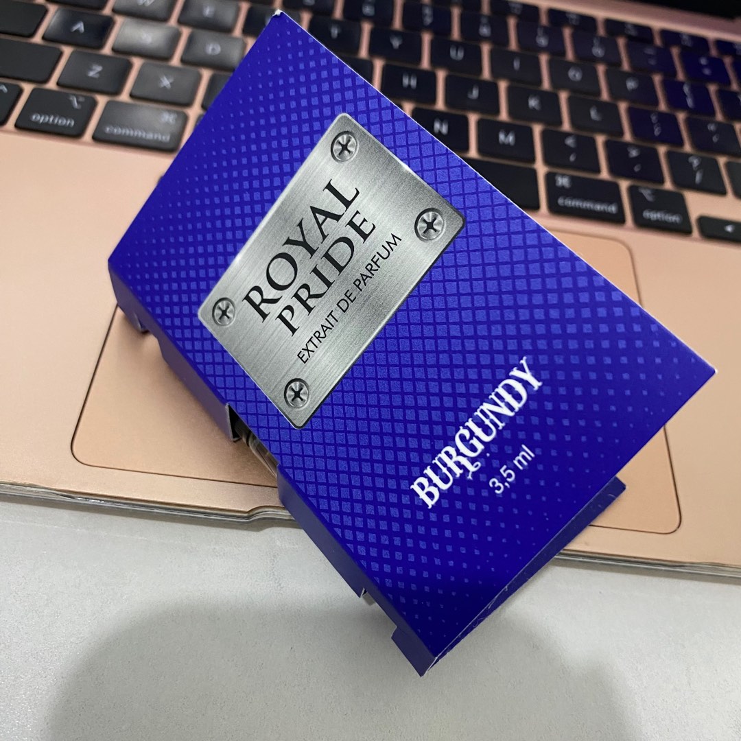 Burgundy - Royal Pride (Sample vial), Kesehatan & Kecantikan, Parfum ...