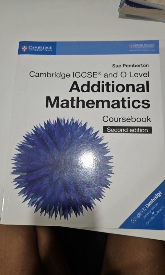 Cambridge IGCSE and O Level Add Maths Coursebook, Hobbies & Toys, Books & Magazines, Textbooks ...