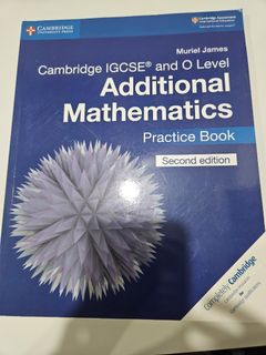 Cambridge IGCSE and O Level Add Maths Coursebook, Hobbies & Toys, Books ...