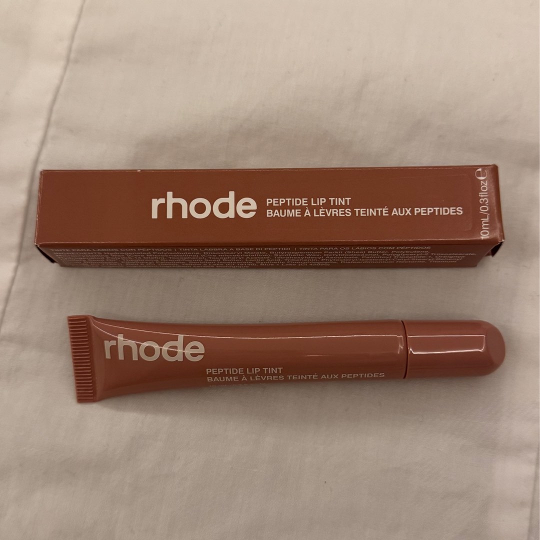 [100% Guaranteed Authentic] Rhode Peptide Lip Tint in Toast, Beauty ...
