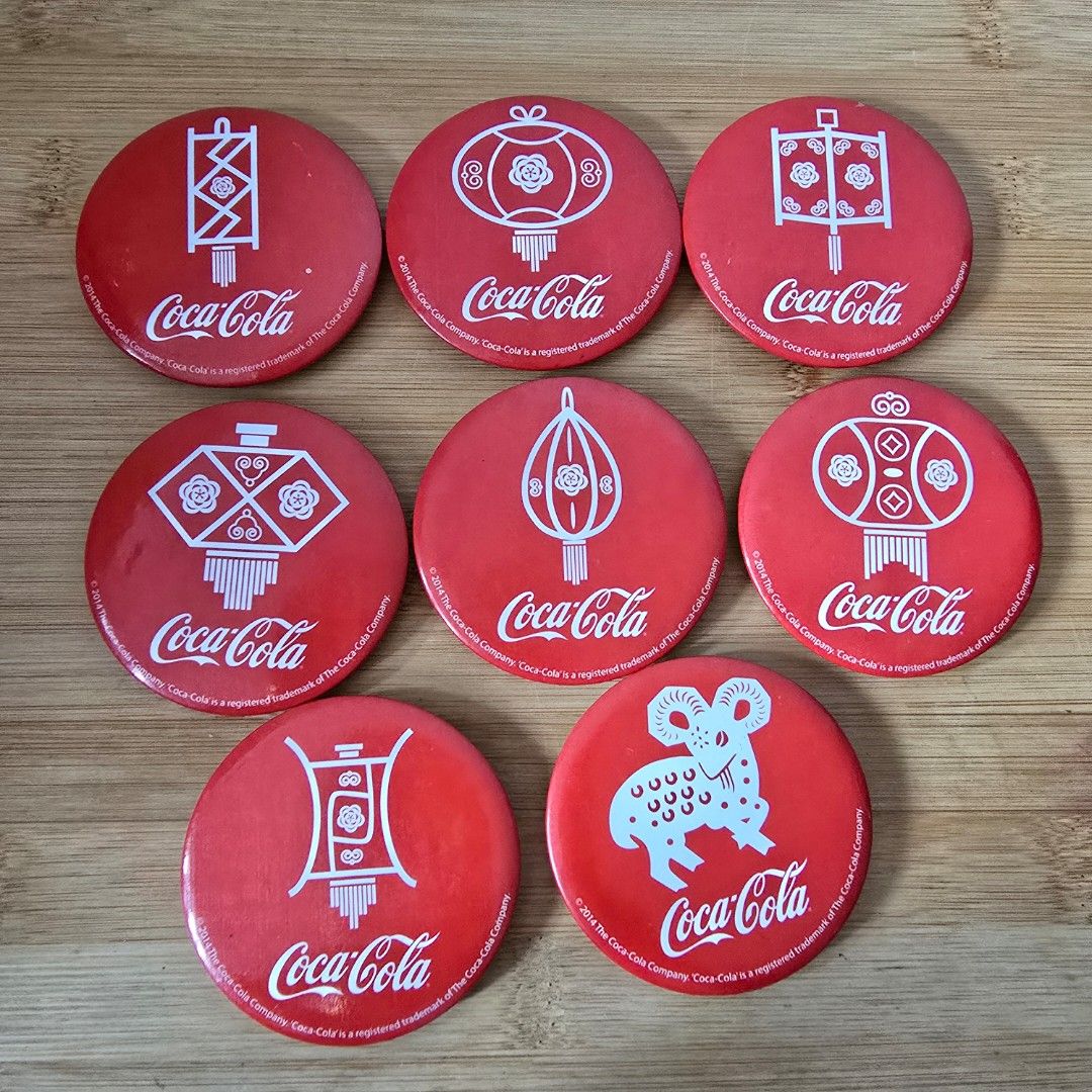 Coca Cola Fridge Magnet Year of Goat 2015 all set, Hobbies & Toys ...