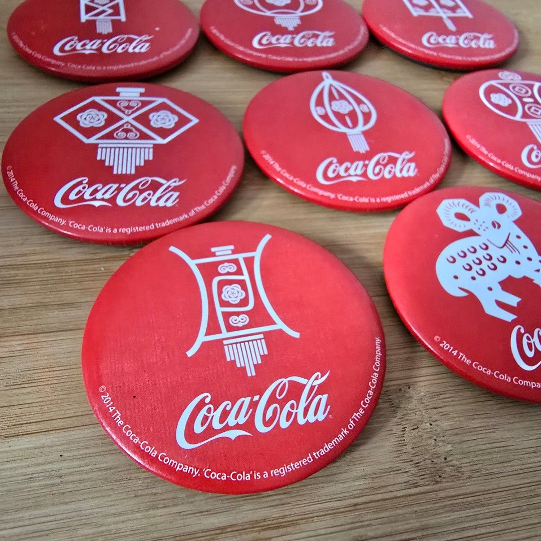 Coca Cola Fridge Magnet Year of Goat 2015 all set, Hobbies & Toys ...