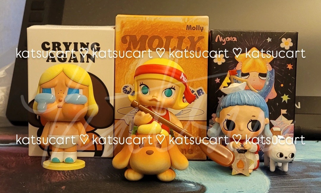 WTS TINGI: Crybaby Baby Blonde, Molly Let's Go Hot Dog, Nyota Road ...