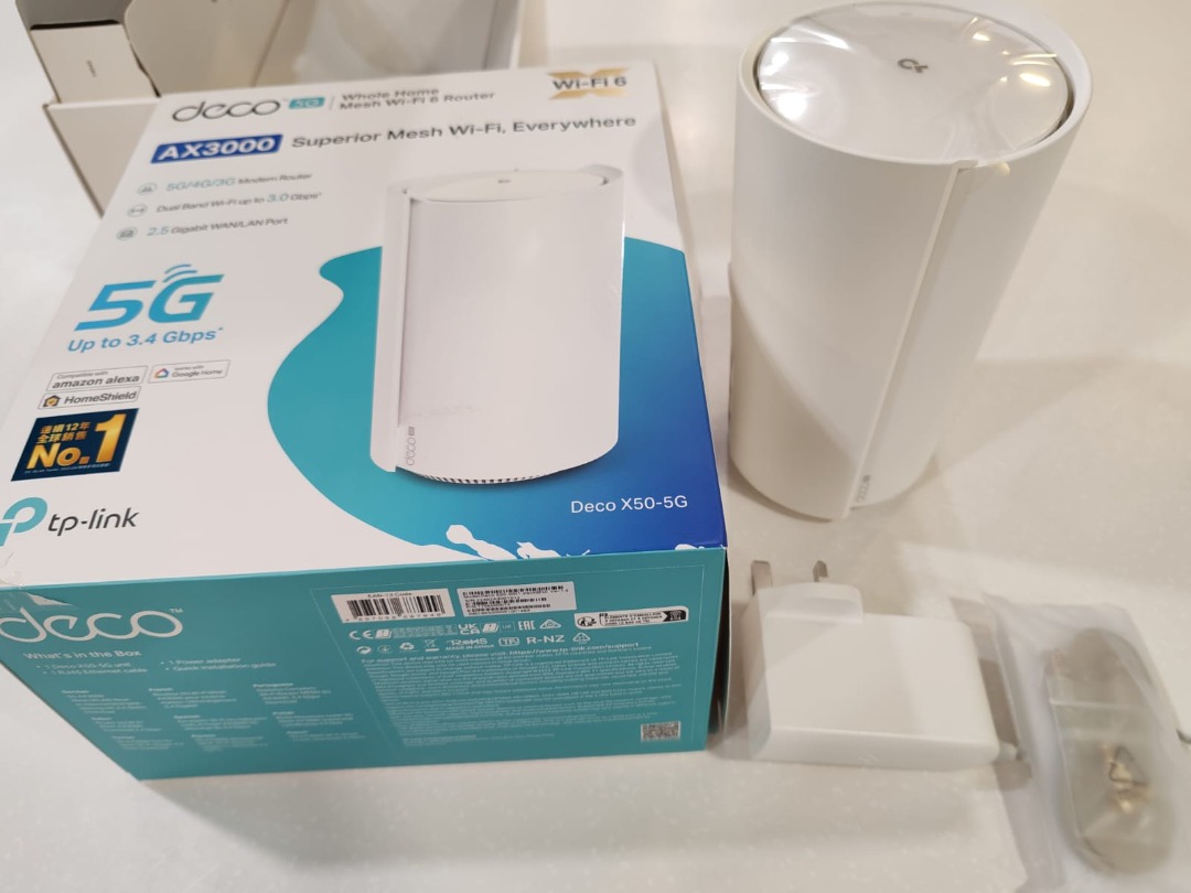 Deco X50-5G AX3000 Router, 電腦＆科技, 電腦周邊及配件, Wifi及上網相關產品 - Carousell