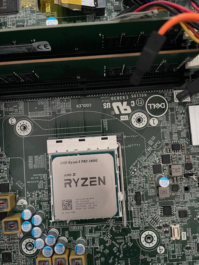 Dell Optiplex 5055 sff ryzen 5 2400G with rx 6400g, Computers & Tech ...