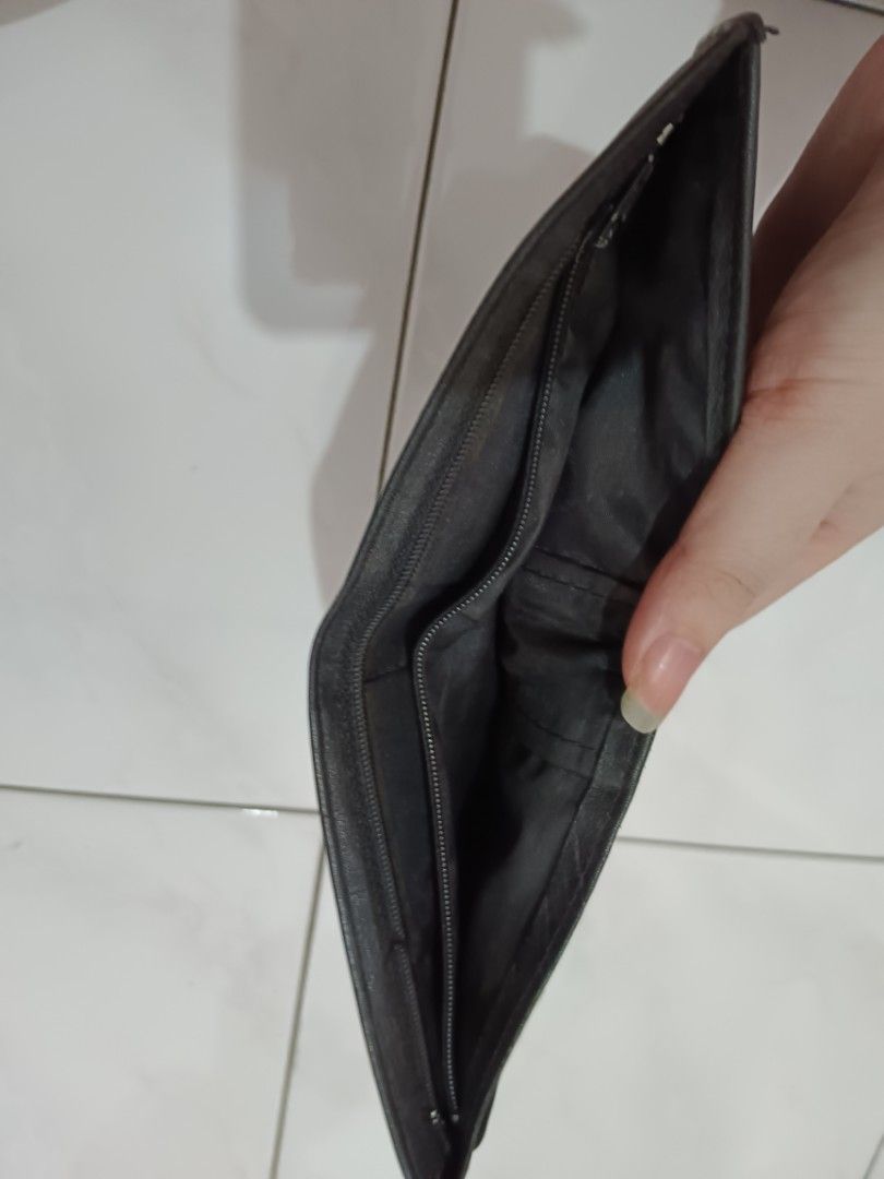 Dompet Lipat Dunhill London jadul, Fesyen Pria, Tas & Dompet , Dompet ...