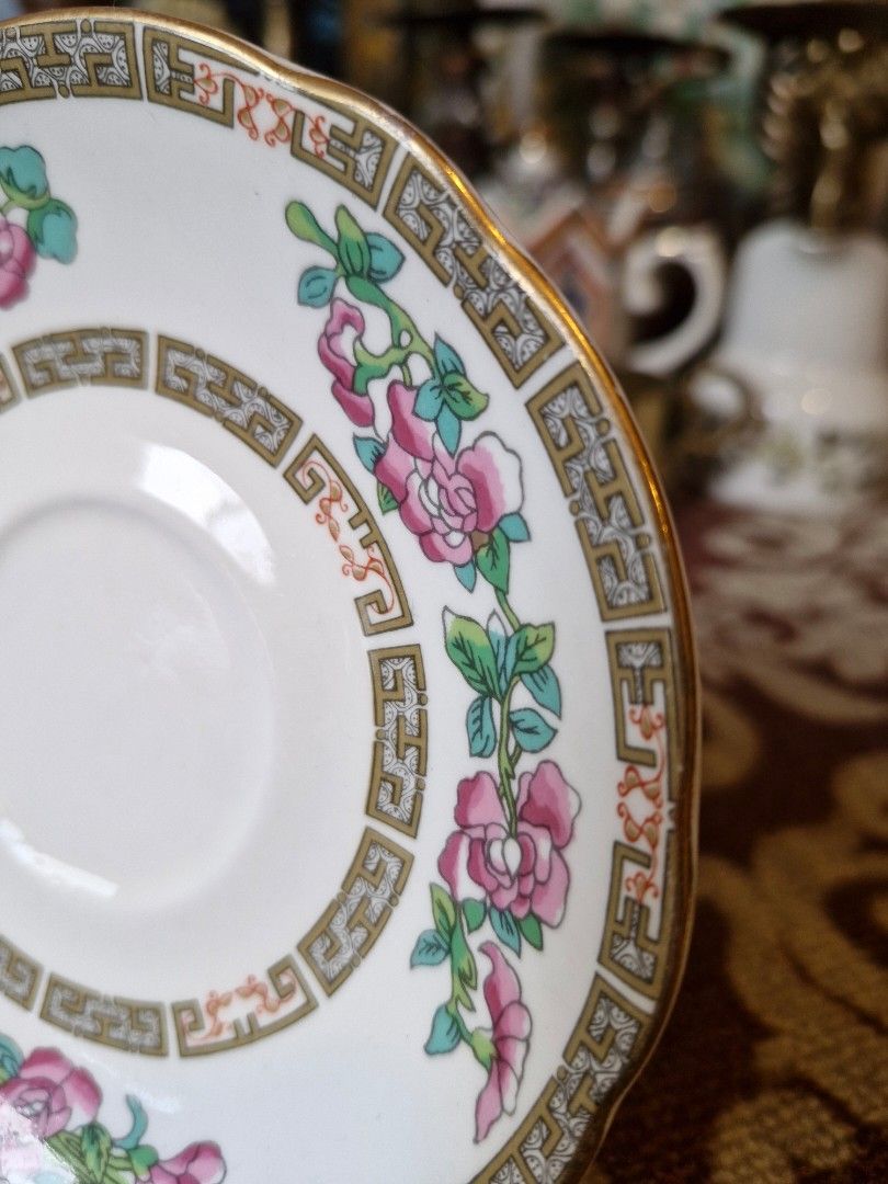 Duchess Indian tree Bone China saucer, Furniture & Home Living ...