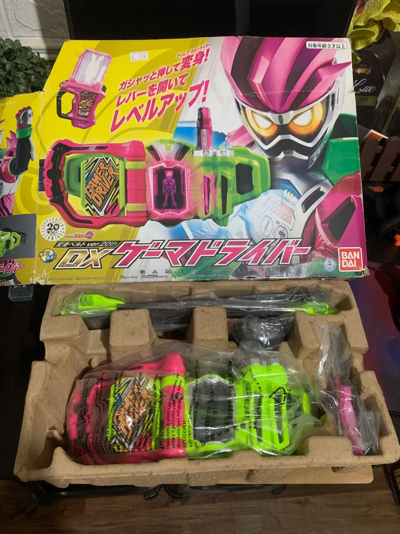 DX Bandai Kamen Rider Ex-Aid GAMER DRIVER Henshin Belt 20th Ver, Hobbies & Toys, Toys & Games on ...