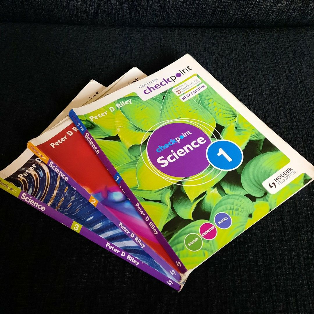 DYLL Cambridge Checkpoint Science Book 1, 2 & 3 - A Set of 3 Books ...