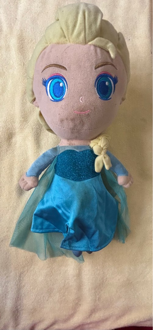 Elsa Stuffed plushie, Hobbies & Toys, Toys & Games on Carousell