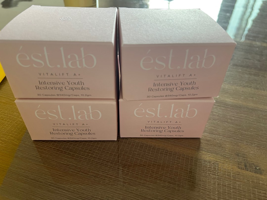 Est lab vitalift A+ intensive youth restoring capsules, Beauty ...