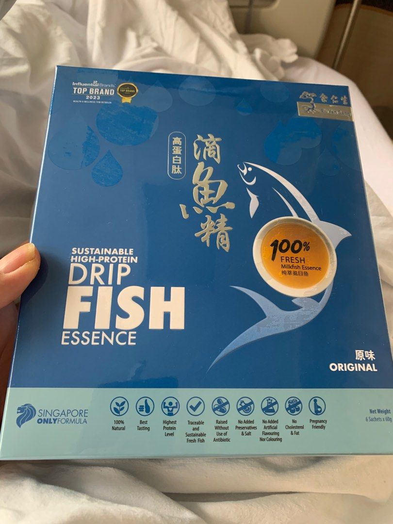 Eu Yan Sang Sustainable High Protein Drip Fish Essence 6s on Carousell