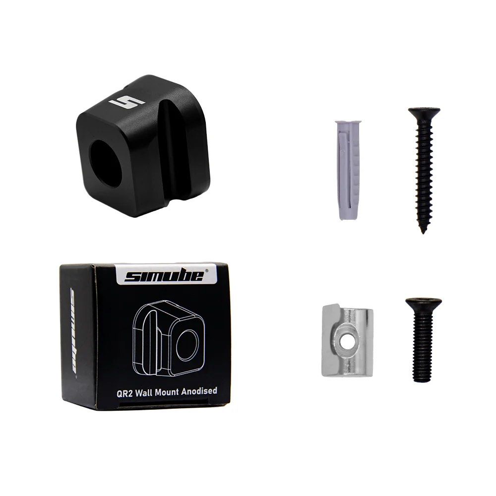 Fanatec QR2 CNC Machined Wall Mount for Steering Wheels, Video Gaming ...