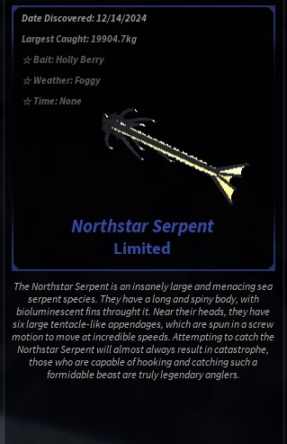 Fisch Northstar Serpent, Video Gaming, Gaming Accessories, In-Game Products on Carousell