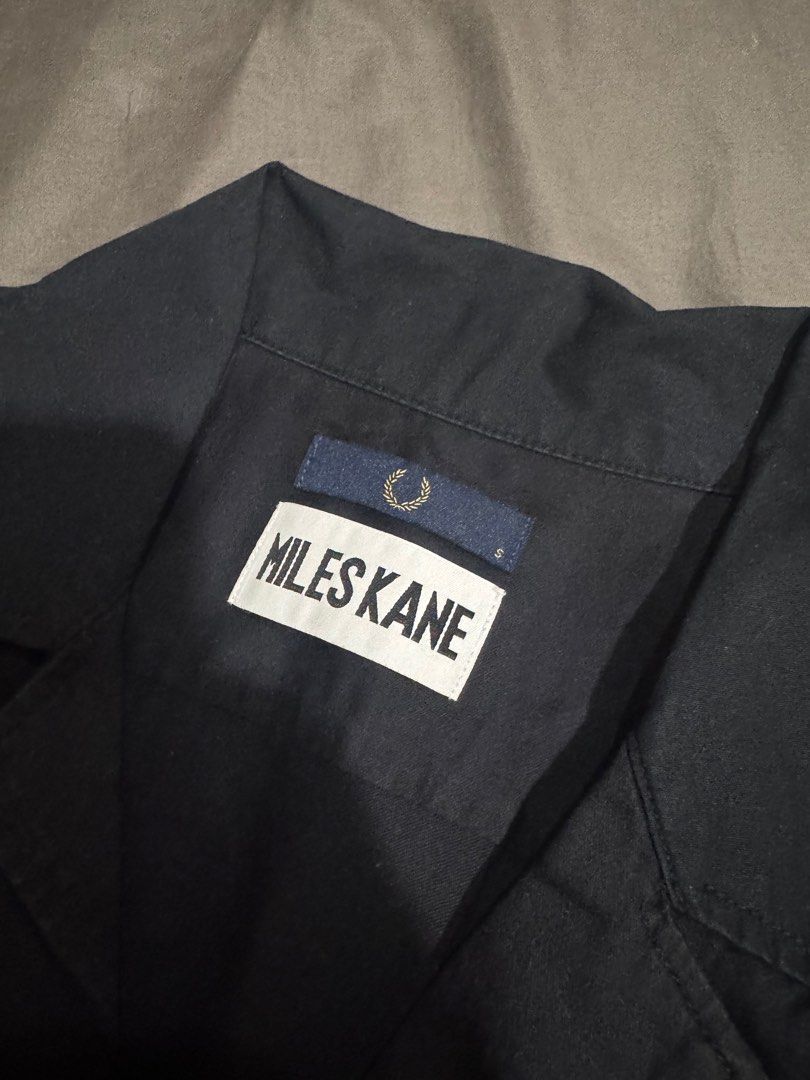 Fred Perry Miles Kane Bowling Shirt, Men's Fashion, Tops & Sets ...