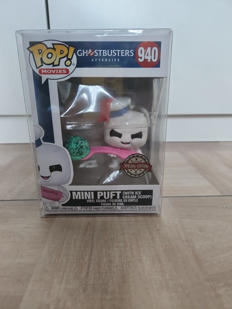 Funko Pop Movies Ghostbusters Afterlife Mini Puft with Ice Cream Scoop ...