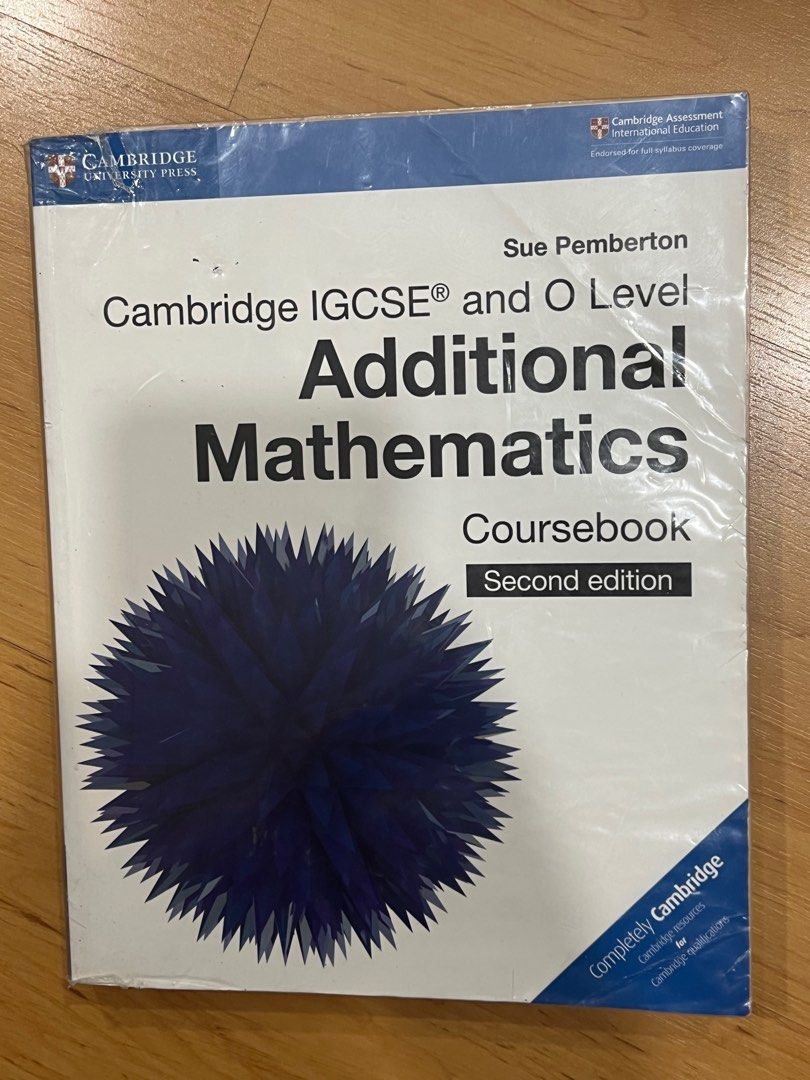 IGCSE Additional Mathematics Coursebook, Hobbies & Toys, Books ...