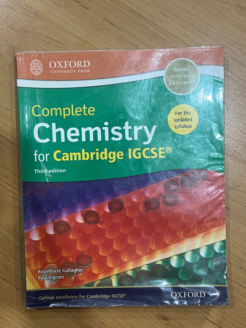 IGCSE Chemistry Coursebook, Hobbies & Toys, Books & Magazines ...