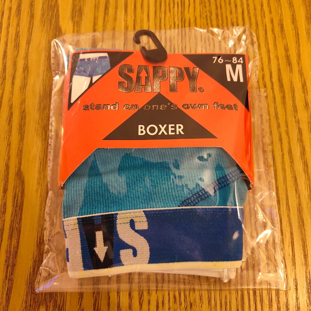 Japan SAPPY Boxer Shorts-Underwear / 日本版 平腳內褲, 男裝, 褲＆半截裙, 內褲 boxer ...