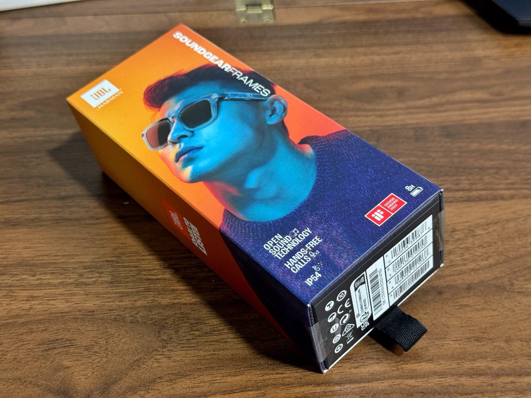 JBL Soundgear Frames Audio Glasses Onyx Square, Audio, Headphones ...