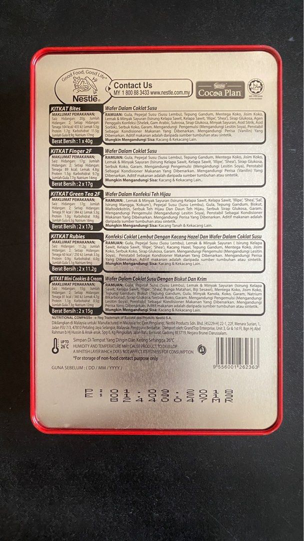 Kit Kat Tin - Disney Mickey The True Original, Hobbies & Toys ...