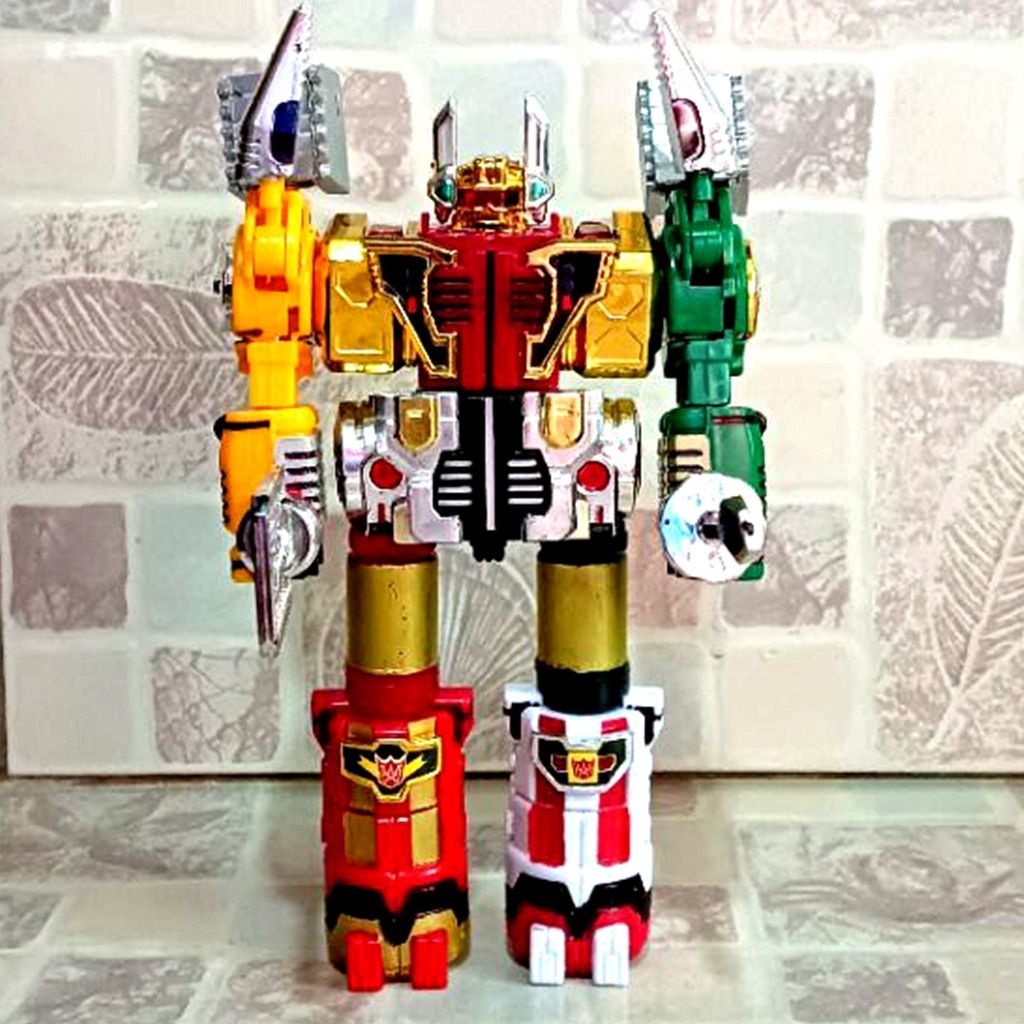 KO TOOL KING BOT TRANSFORMING ROBOT TOY COMBINER ACTION FIGURE VINTAGE ...