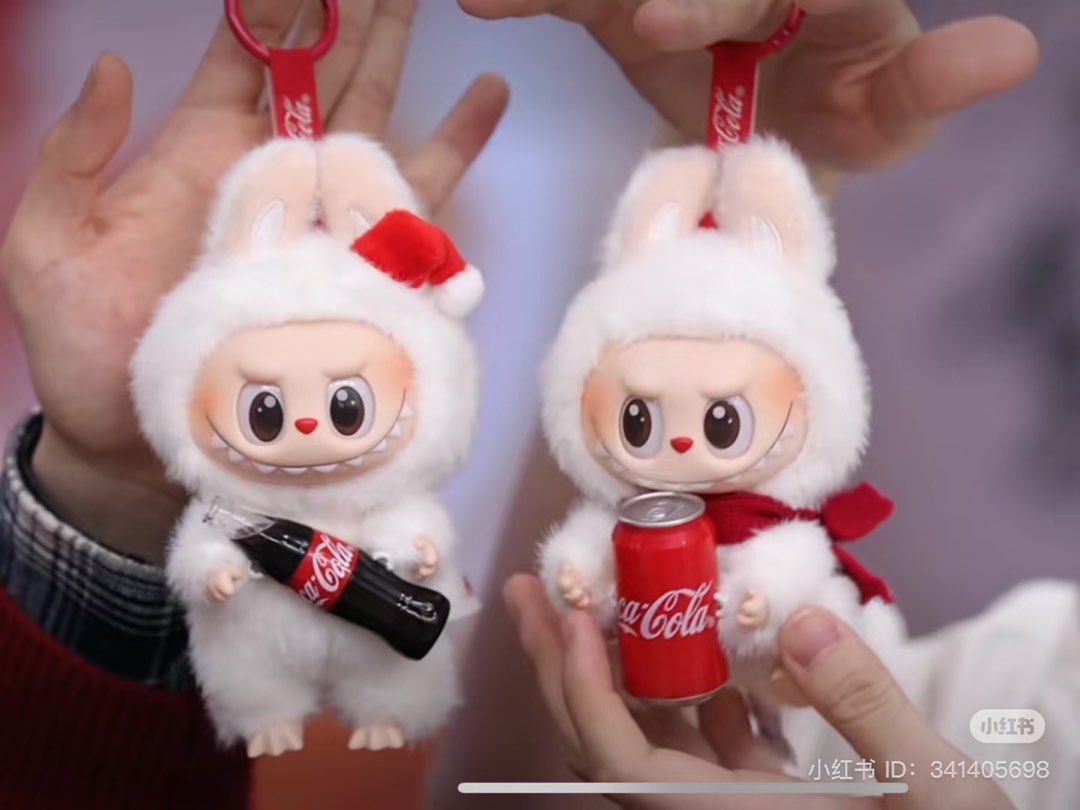 Labubu Coca Cola, Hobbies & Toys, Toys & Games on Carousell