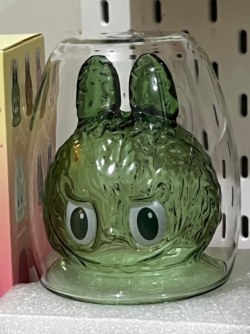 Labubu Mug (Green) Cheers!, Furniture & Home Living, Kitchenware ...