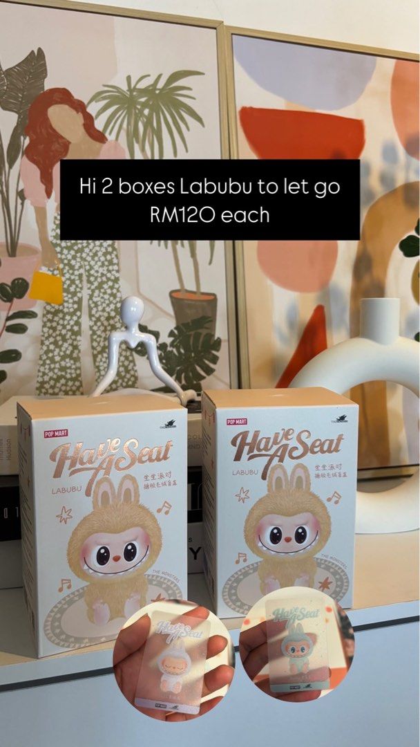 LABUBU original from Beijing, Hobbies & Toys, Toys & Games on Carousell