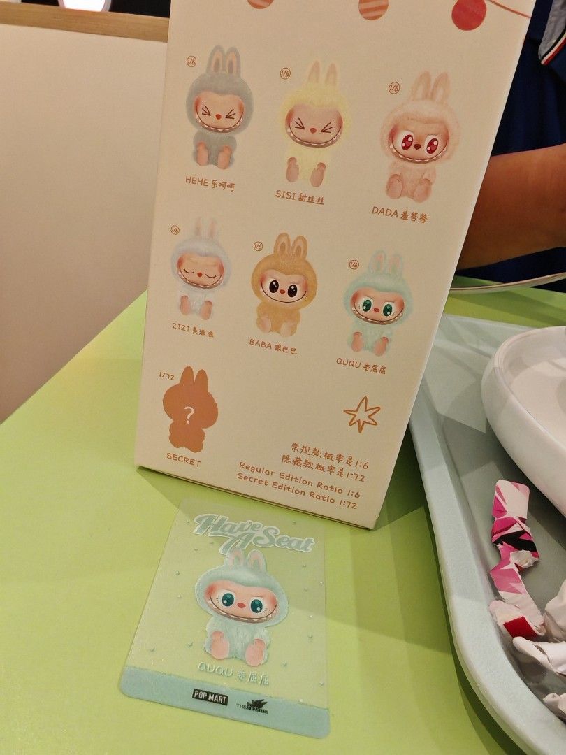 Authenic Labubu V2 QuQu Ori Price 100%Popmart & Wishes Blind Box ...