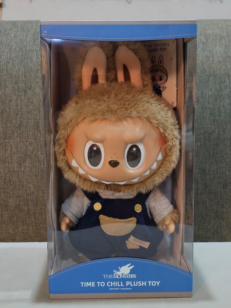 LABUBU Time to Chill-Vinyl Plush Doll, Hobbies & Toys, Toys & Games on ...