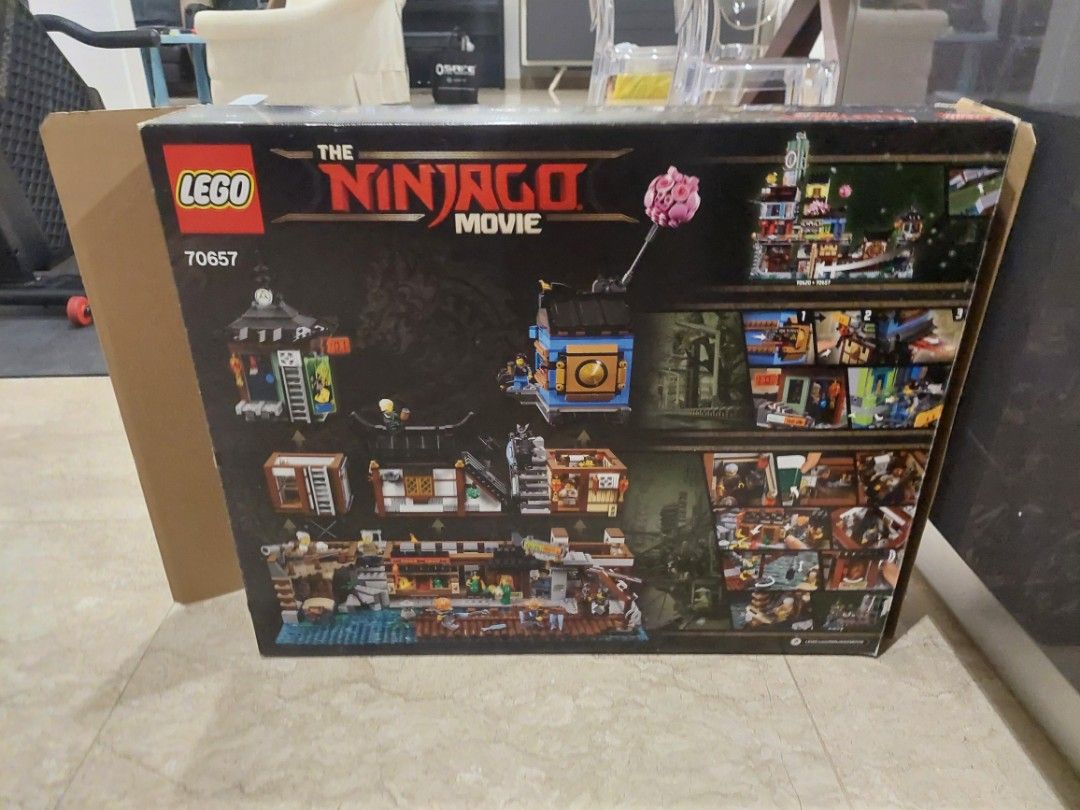 LEGO Empty Box 70657 Ninjago City Docks - Movie, Hobbies & Toys, Toys ...