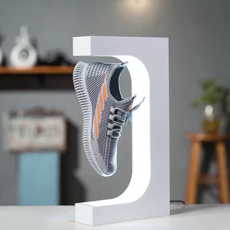 Levitating Sneaker Display Shoes - Magnetic Floating Shoes, Men's ...