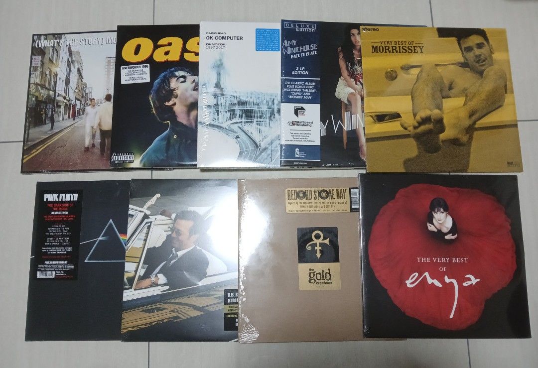 Lp Vinyl Various Artists/ Various Prices Oasis/Radiohead/Amy Winehouse/Morrissey/Pink Floyd/Eric ...