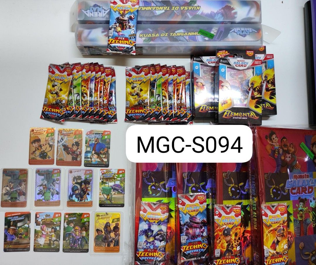 Monsta galaxy card game/Fiesta Monsta/boboiboy card game, Hobbies ...