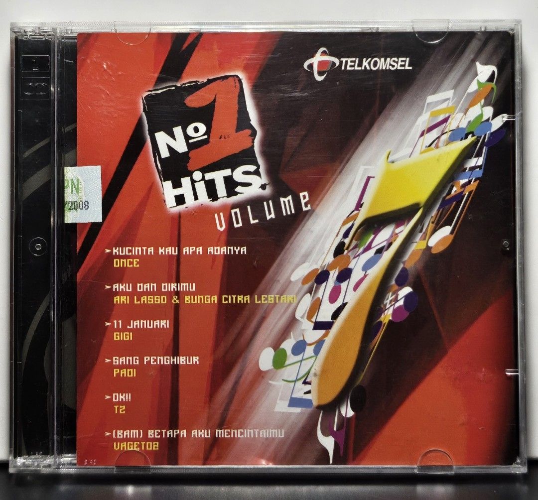 NO. 1 HITS VOL. 7 - INDONESIAN PRESS POP ROCK COMPILATION (2008 ...